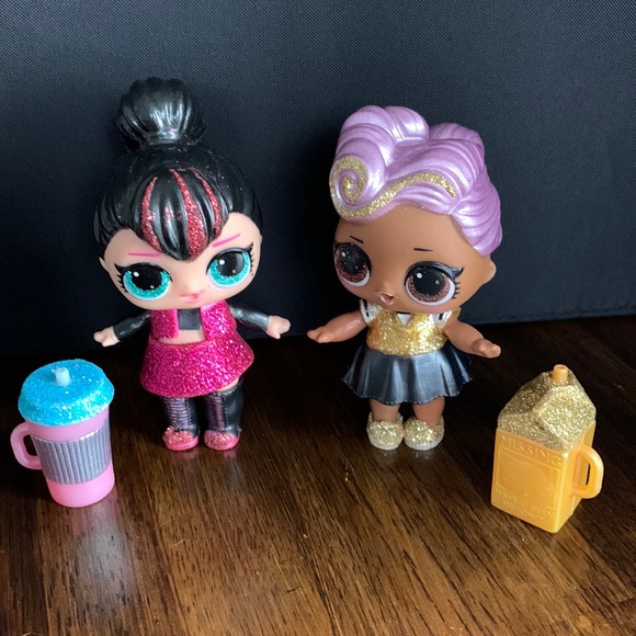 L.O.L. Surprise! | Toys | Lol Surprise Big Sis 3 Glitter Sparkle Dolls And Accessories Lot ...